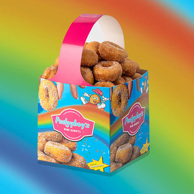 Mini Donut Buckets (100 per box) – Pudgyboy's Mini Donuts