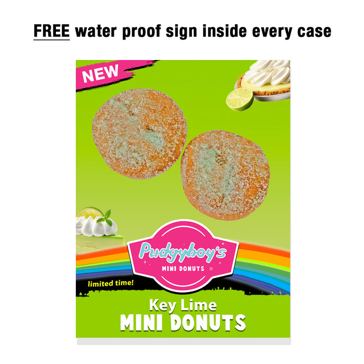 Free Signage – Pudgyboy's Mini Donuts